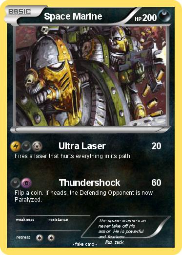 Pokémon Space Marine 101Wgy - Ultra Laser - My Pokemon Card