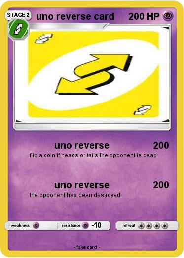 Pokémon UNO REVERSE CARD 7 7 - uno reverse - My Pokemon Card