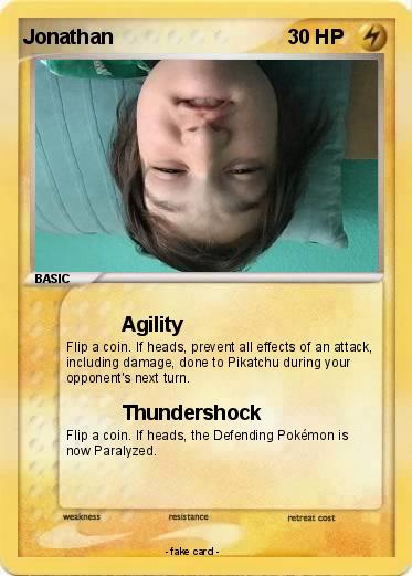 Pokémon Jonathan 537 537 - Agility - My Pokemon Card