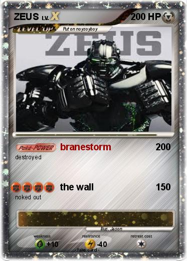 Pokémon ZEUS 1505 1505 - branestorm - My Pokemon Card