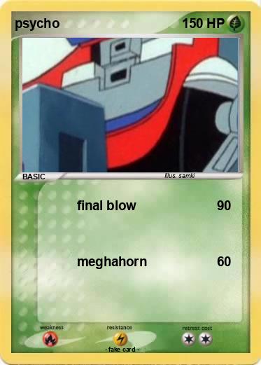 Pokémon psycho 400 400 - final blow - My Pokemon Card