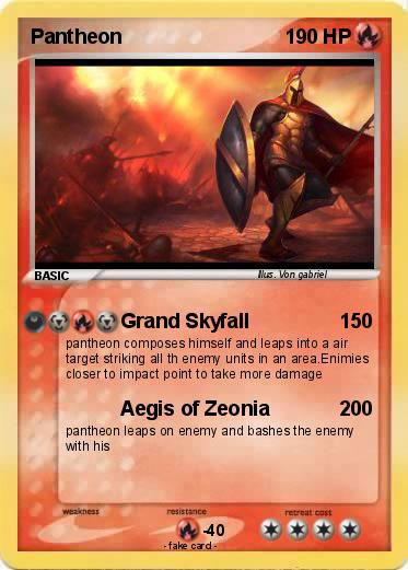 Pokémon Pantheon 34 34 - Grand Skyfall - My Pokemon Card
