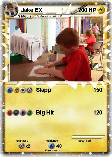 Pokémon Jake EX 9 9 - Slapp - My Pokemon Card