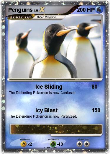 Pokémon Penguins 440 440 - Ice Sliding - My Pokemon Card
