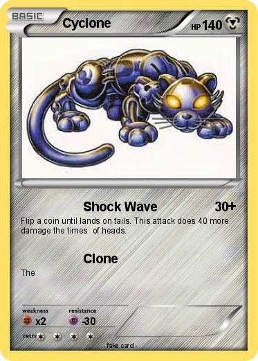 Pokémon Cyclone 55 55 - Shock Wave - My Pokemon Card