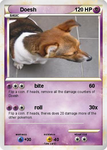 Pokémon Doesh - bite - My Pokemon Card