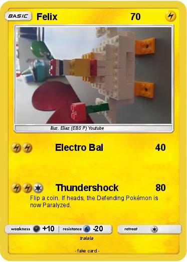 Pokémon Felix 379 379 - Electro Bal - My Pokemon Card