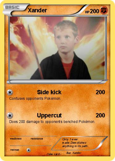 Pokémon Xander 105 105 - Side kick - My Pokemon Card
