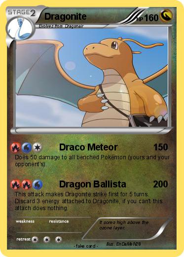 Pokémon Dragonite 592 592 - Draco Meteor - My Pokemon Card