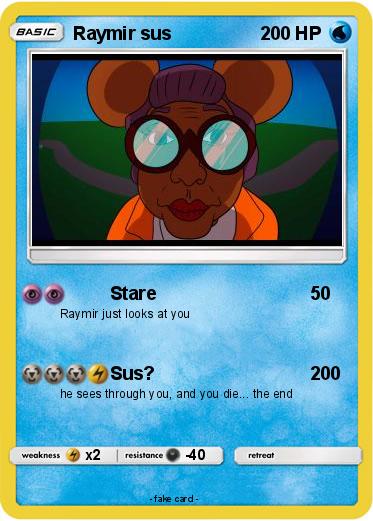 Pokémon Raymir sus - Stare - My Pokemon Card