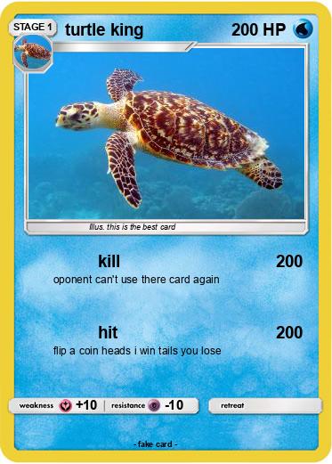 Pokémon turtle king 2 2 - kill - My Pokemon Card
