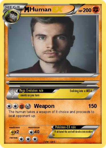 Pokémon Human 552 552 - Weapon - My Pokemon Card