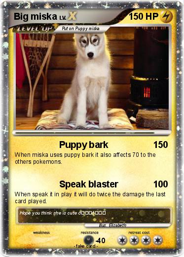 Pokémon Big miska - Puppy bark - My Pokemon Card
