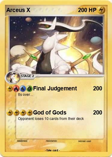 Pokémon Arceus X 177 177 - Final Judgement - My Pokemon Card