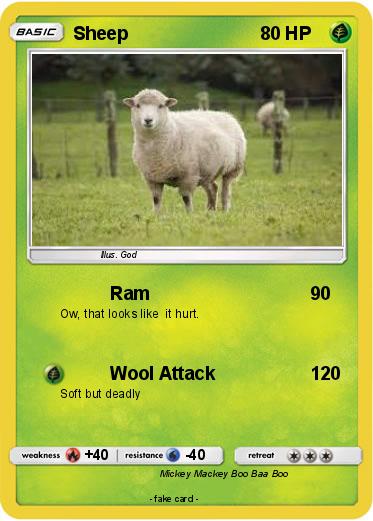 Pokémon Sheep 216 216 - Ram - My Pokemon Card
