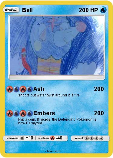 Pokémon Bell 96 96 - Ash - My Pokemon Card