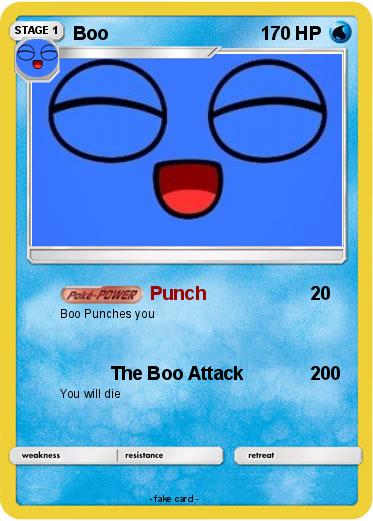 Pokémon Boo 1539 1539 - Punch - My Pokemon Card