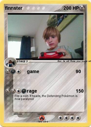Pokémon finnster 1 1 - game - My Pokemon Card