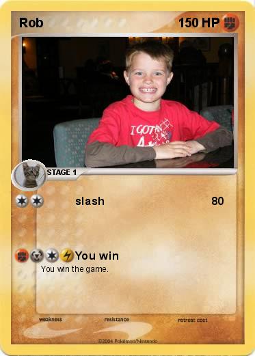 Pokémon Rob 5 5 - slash - My Pokemon Card