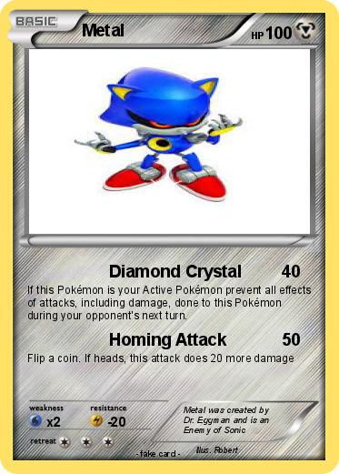 Pokémon Metal 2918 2918 - Diamond Crystal - My Pokemon Card