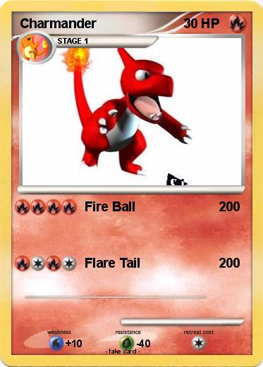 Pokémon Charmander 419 419 - Fire Ball - My Pokemon Card
