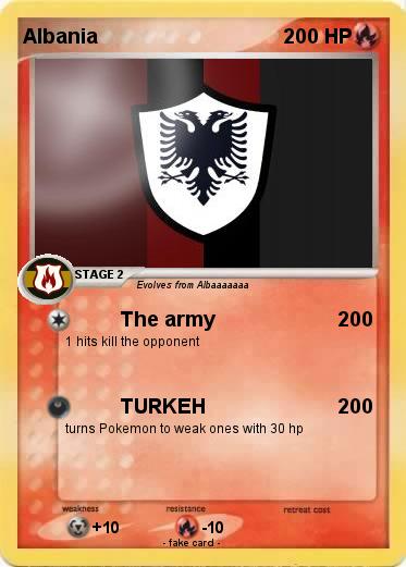Pokémon Albania 6 6 - The army - My Pokemon Card