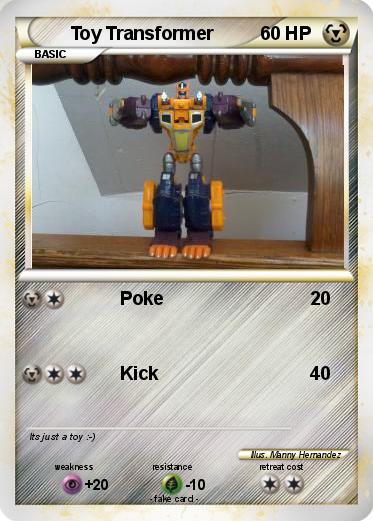 Pokémon Toy Transformer - Poke - My Pokemon Card