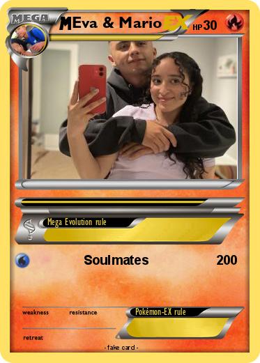 Pokémon Eva Mario - Soulmates - My Pokemon Card