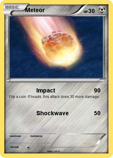 Pokémon Meteor 101 101 - Impact - My Pokemon Card