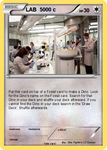 Pokémon LAB 5000 c - My Pokemon Card
