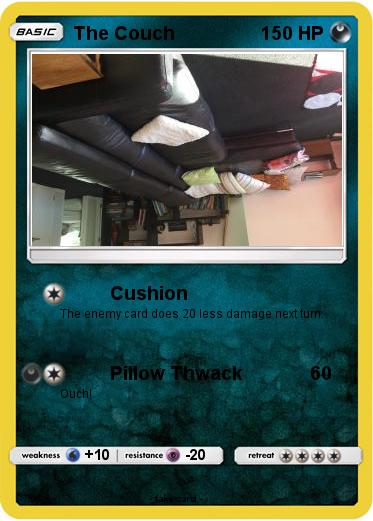 Pokémon The Couch 4 4 - Cushion - My Pokemon Card