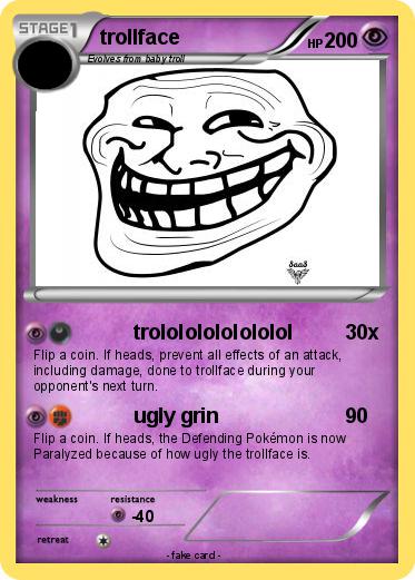 Pokémon trollface 771 771 - trolololololololol - My Pokemon Card