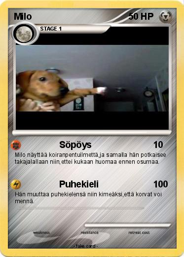 Pokémon Milo 128 128 - Söpöys - My Pokemon Card
