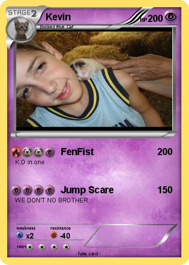 Pokémon Kevin 954 954 - FenFist - My Pokemon Card
