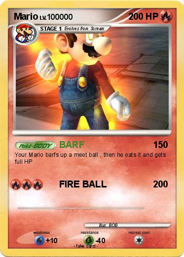 Pokémon Mario 7941 7941 - BARF - My Pokemon Card