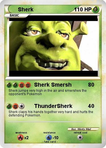 Pokémon Sherk 26 26 - Sherk Smersh - My Pokemon Card