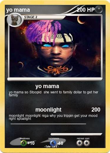 Pokémon yo mama 751 751 - yo mama - My Pokemon Card
