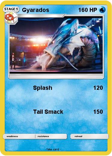 Pokémon Gyarados 983 983 - Splash - My Pokemon Card