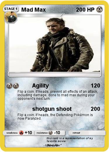 Pokémon Mad Max 20 20 - Agility - My Pokemon Card