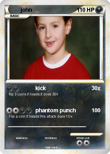 Pokémon john 2850 2850 - kick - My Pokemon Card
