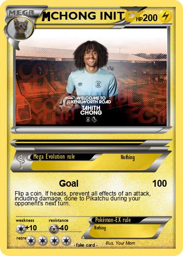 Pokémon CHONG INIT - Goal - My Pokemon Card