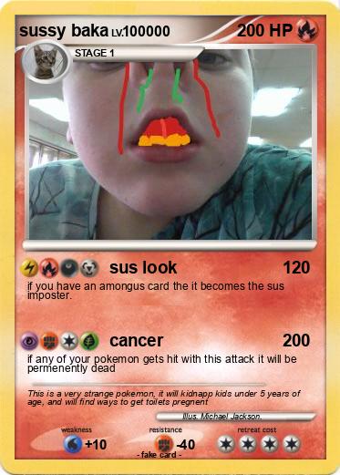 Pokémon sussy baka 237 237 - sus look - My Pokemon Card