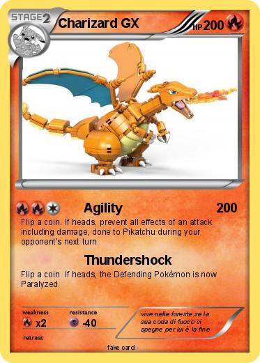 Pokémon Charizard GX 94 94 - Agility - My Pokemon Card