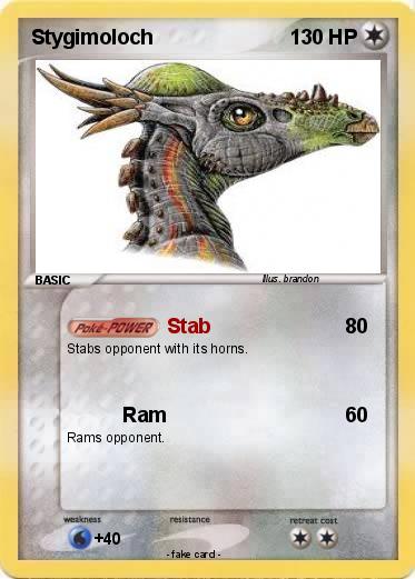Pokémon Stygimoloch - Stab - My Pokemon Card