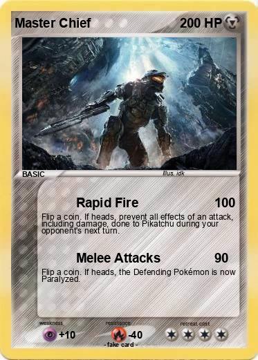Pokémon Master Chief 1958 1958 - Rapid Fire - My Pokemon Card