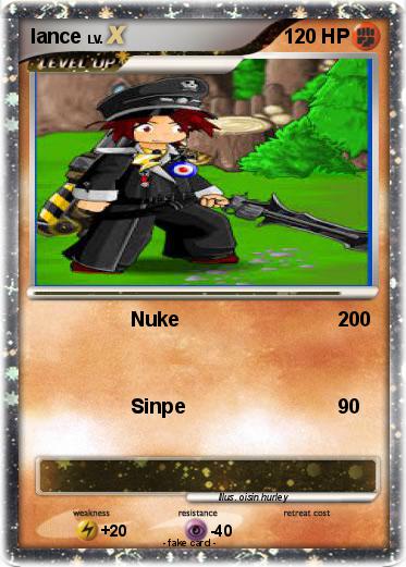 Pokémon lance 206 206 - Nuke - My Pokemon Card