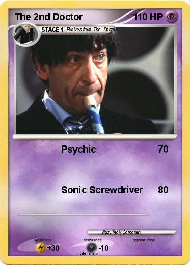 Pokémon The 2nd Doctor - Psychic - My Pokemon Card