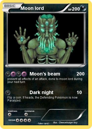 Pokémon Moon lord 74 74 - Moon’s beam - My Pokemon Card