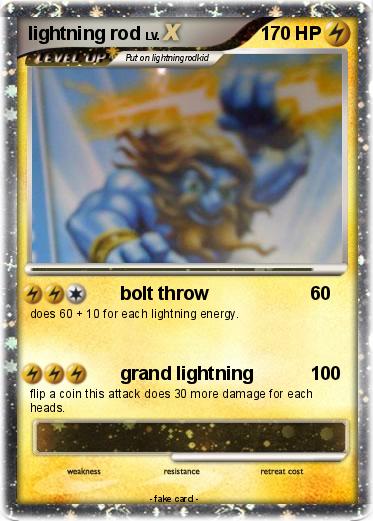 Pokémon lightning rod 82 82 - bolt throw - My Pokemon Card