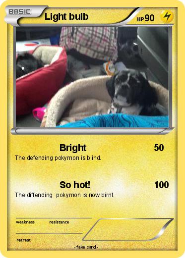 Pokémon Light bulb 19 19 - Bright - My Pokemon Card
